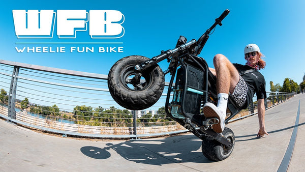 Wheelie Fun Bike | The First Self-Wheelie EBike