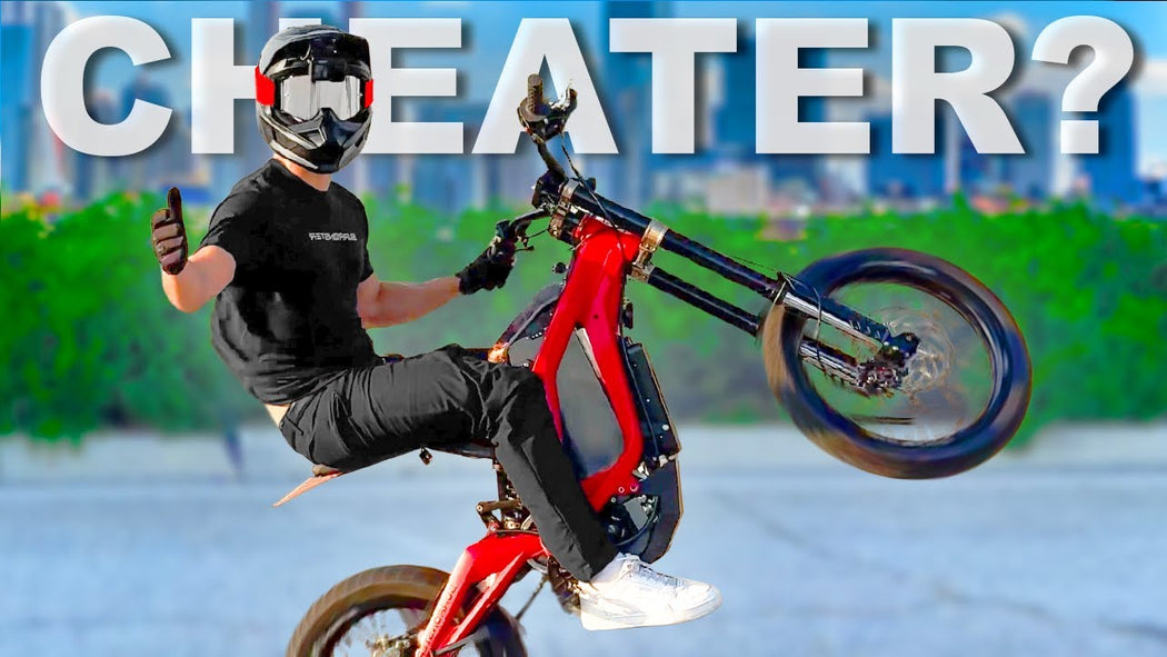 Wheelie Fun Bike | The First Self-Wheelie EBike