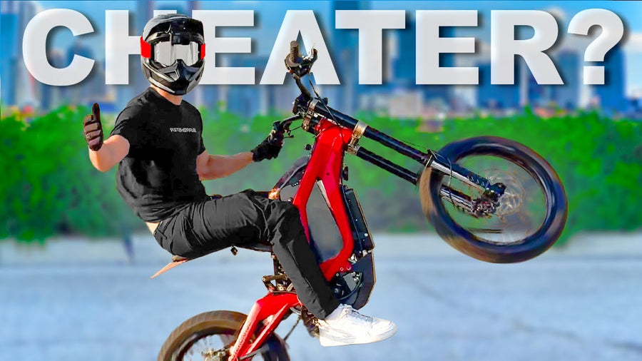 Wheelie Fun Bike | The First Self-Wheelie EBike